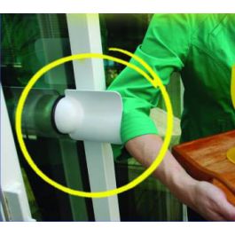 The Doorhickey: Hands-free Handle for Sliding Glass Doors