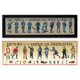 History America First Responders Print