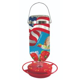 Hanging Glass Hummingbird Feeder