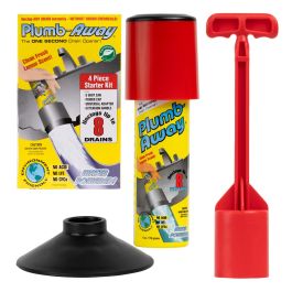 Plumb Away-Drain Clog Remover-Starter Kit