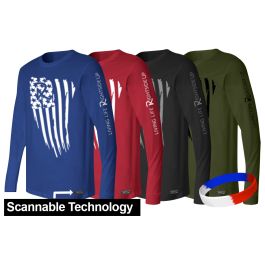 Flag Long Sleeve Rightside Up Apparel