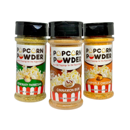 All Natural Gourmet Popcorn Toppings